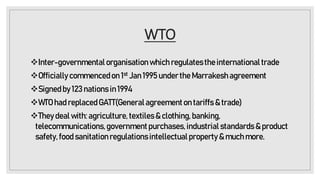 WTO-World Trade Organization .pptx