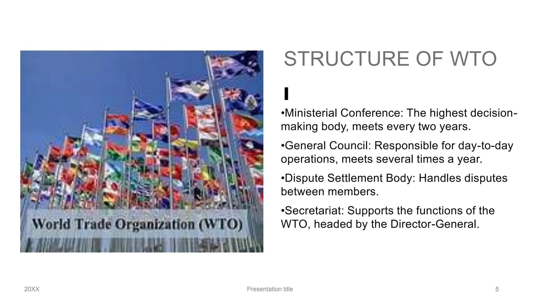 World Trade organization details and data | PPTX