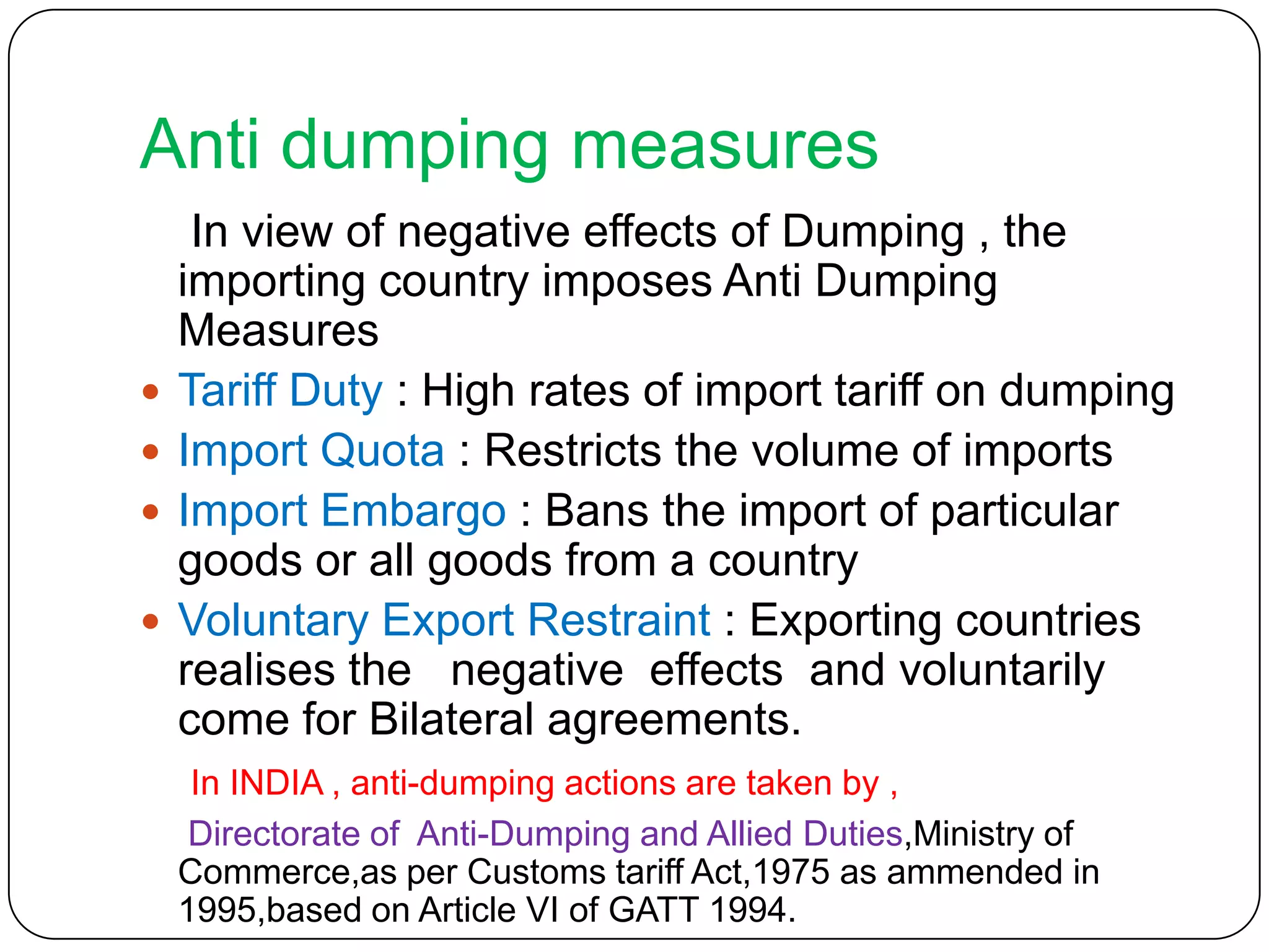 Wto anti-dumping_measures | PPTX