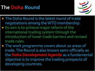 world trade organization | PPTX