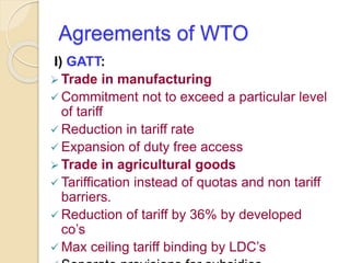 World Trade Organisation ( WTO ) | PPTX