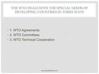 WTO role and functions | PPTX