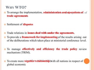 WTO-Unit-1 BBA503.pptx