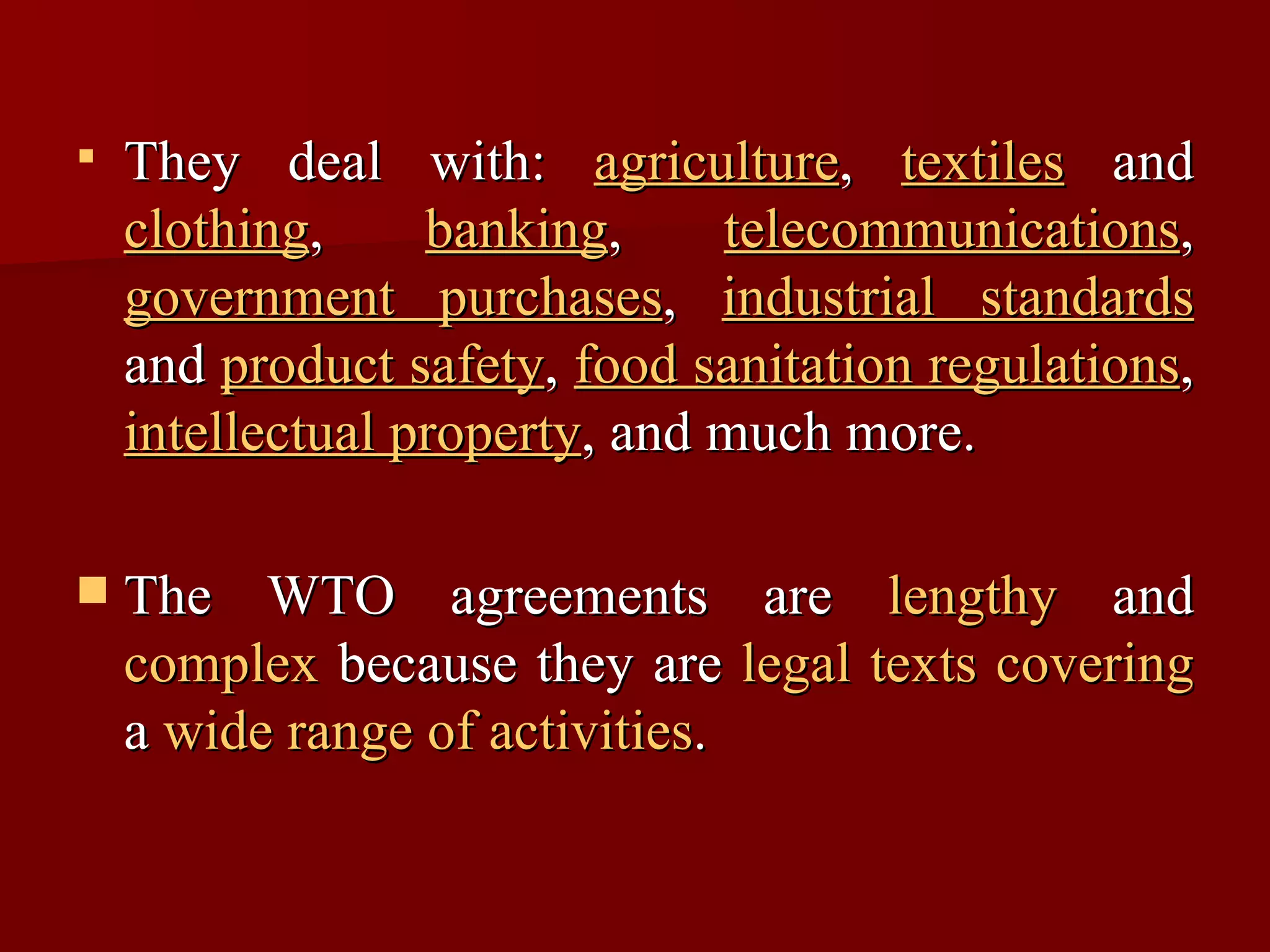 Wto (World Trade Organization) | PPT