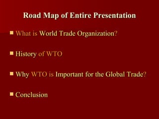 Wto (World Trade Organization) | PPT