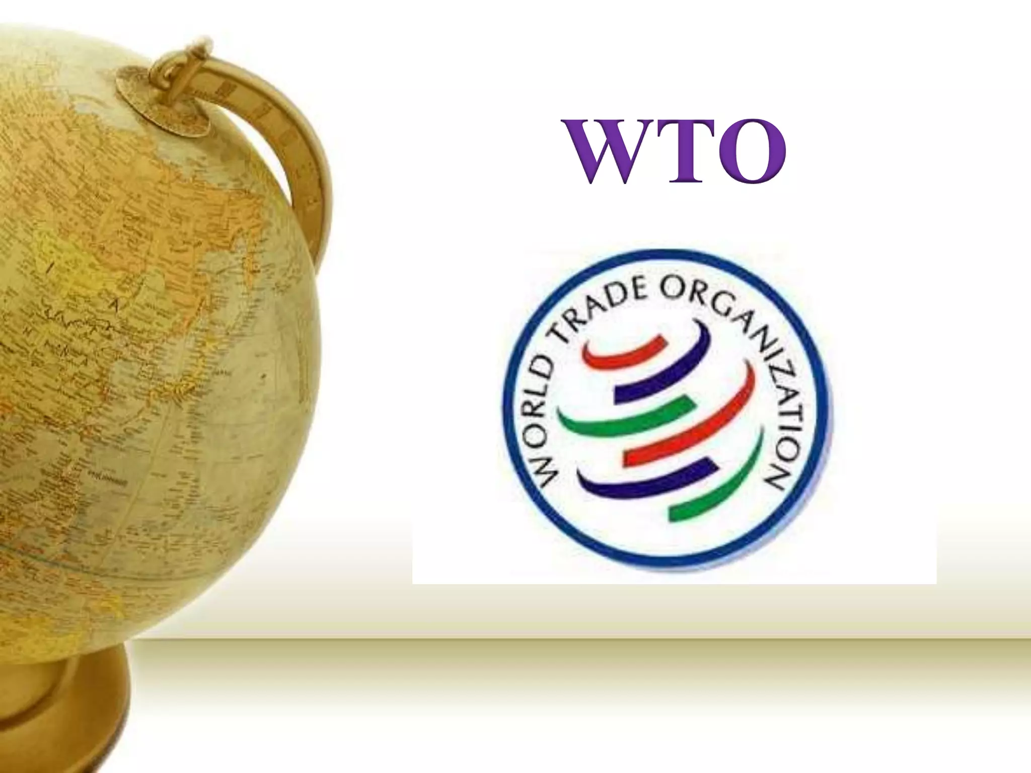 World Trade Organisation | PPT