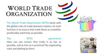 Wto agreements | PPTX | Business | Business and Finance