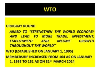 Wto and dumping | PPT