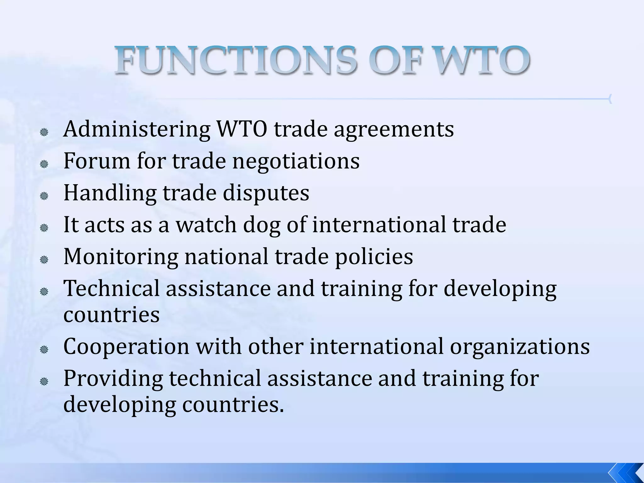 GATT AND WTO | PPTX