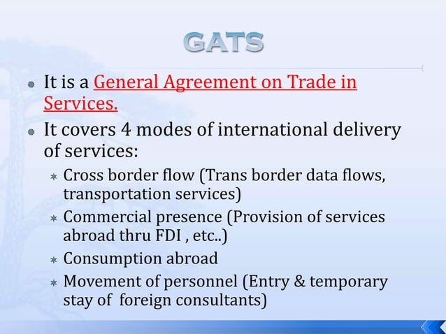 GATT AND WTO | PPTX