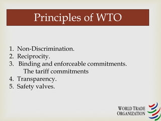 Wto and gatt | PPTX