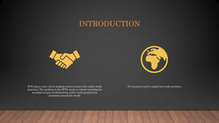 WTO and Global Protectionism| Rise of Protectionism | PPT