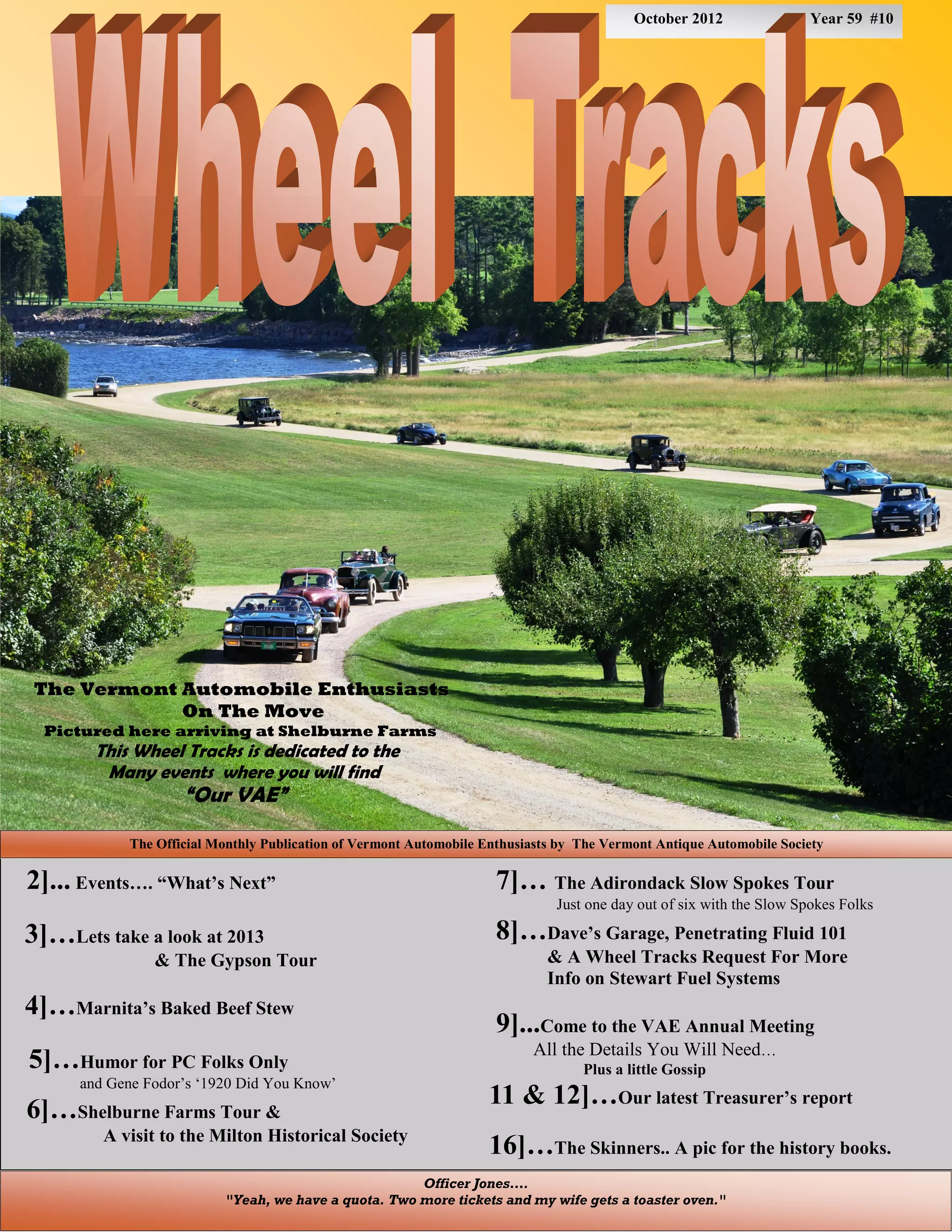 Wheel Tracks October 2012 | PDF