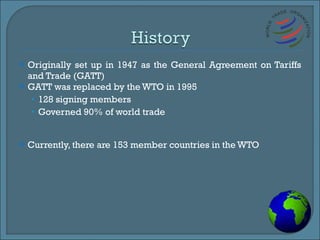 Wto final group | PPT