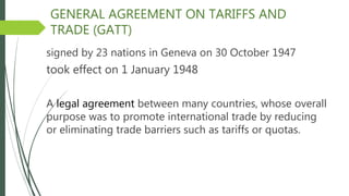 World Trade Organization | PPT