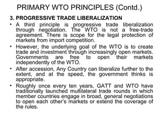Wto fundamentals | PPT