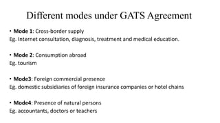 GATS AGREEMENT BETWEEN 'BELIZE' and 'COSTA RICA' | PPT