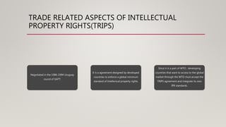 WTO & IPR | PPTX