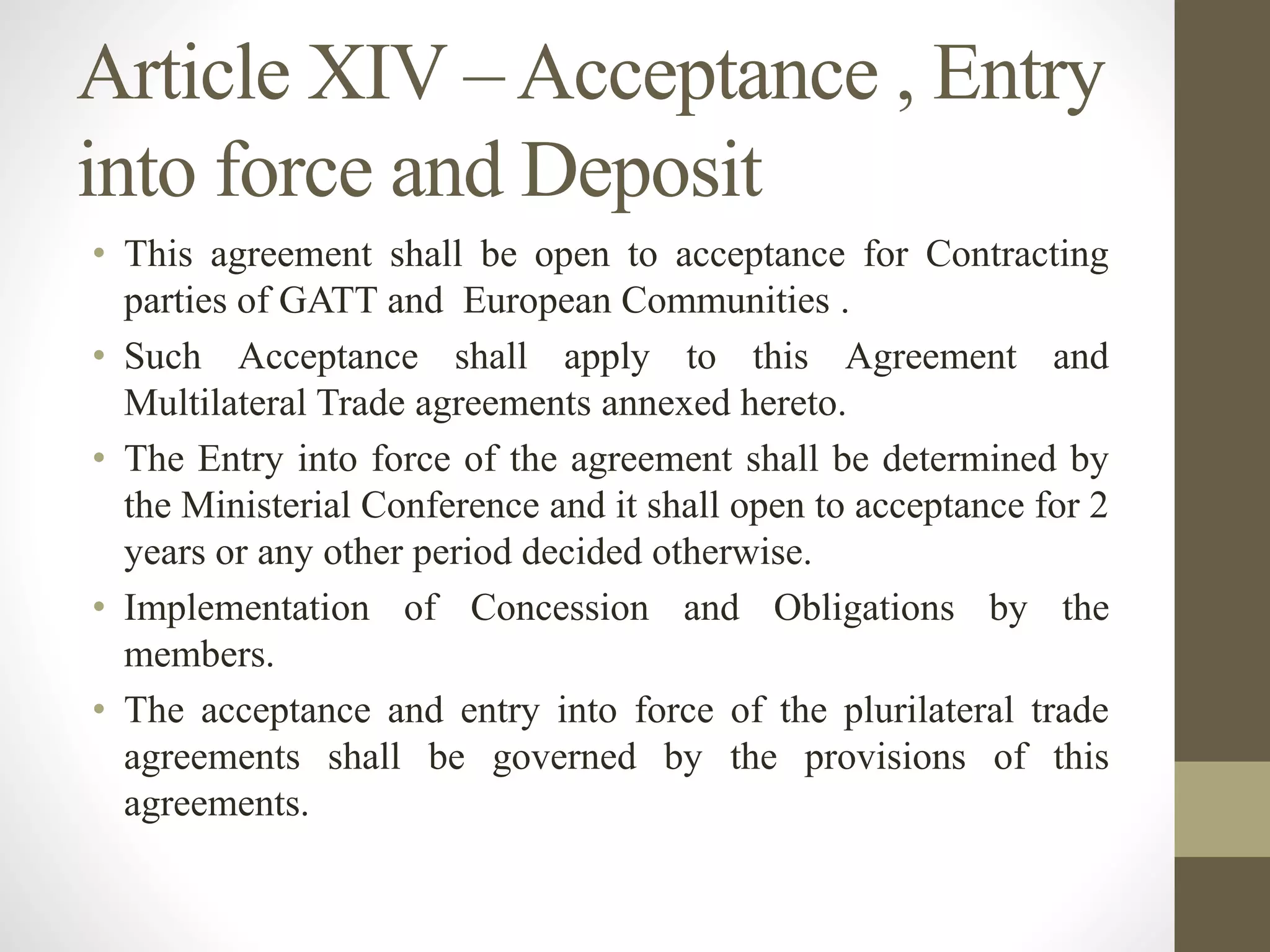 WTO Membership , Accession Process and Criticism | PPTX