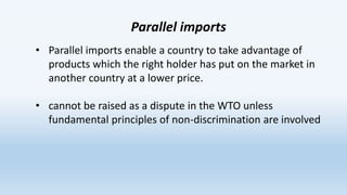 WORLD TRADE AGREEMENT AND PUBLIC HEALTH | PPTX
