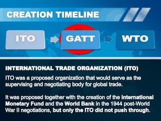 Wto ppt | PPTX