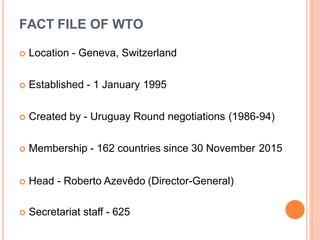 World Trade Organization | PPT