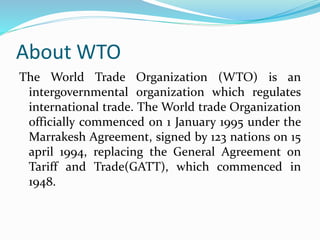 Wto ppt 18 12-12 | PPT