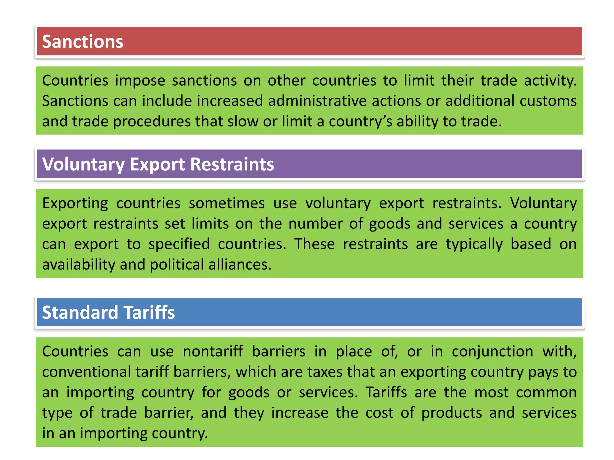 WTO regulations & Non-tariff barriers | PPTX