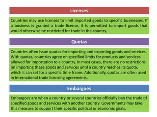 WTO regulations & Non-tariff barriers | PPTX