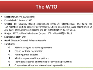 WTO regulations & Non-tariff barriers | PPTX