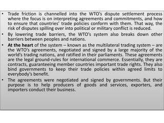 WTO regulations & Non-tariff barriers | PPTX