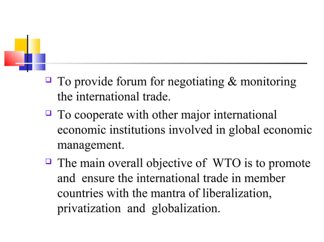 Wto scope introd | PPT