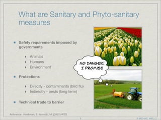 WTO SPS Measures | PDF