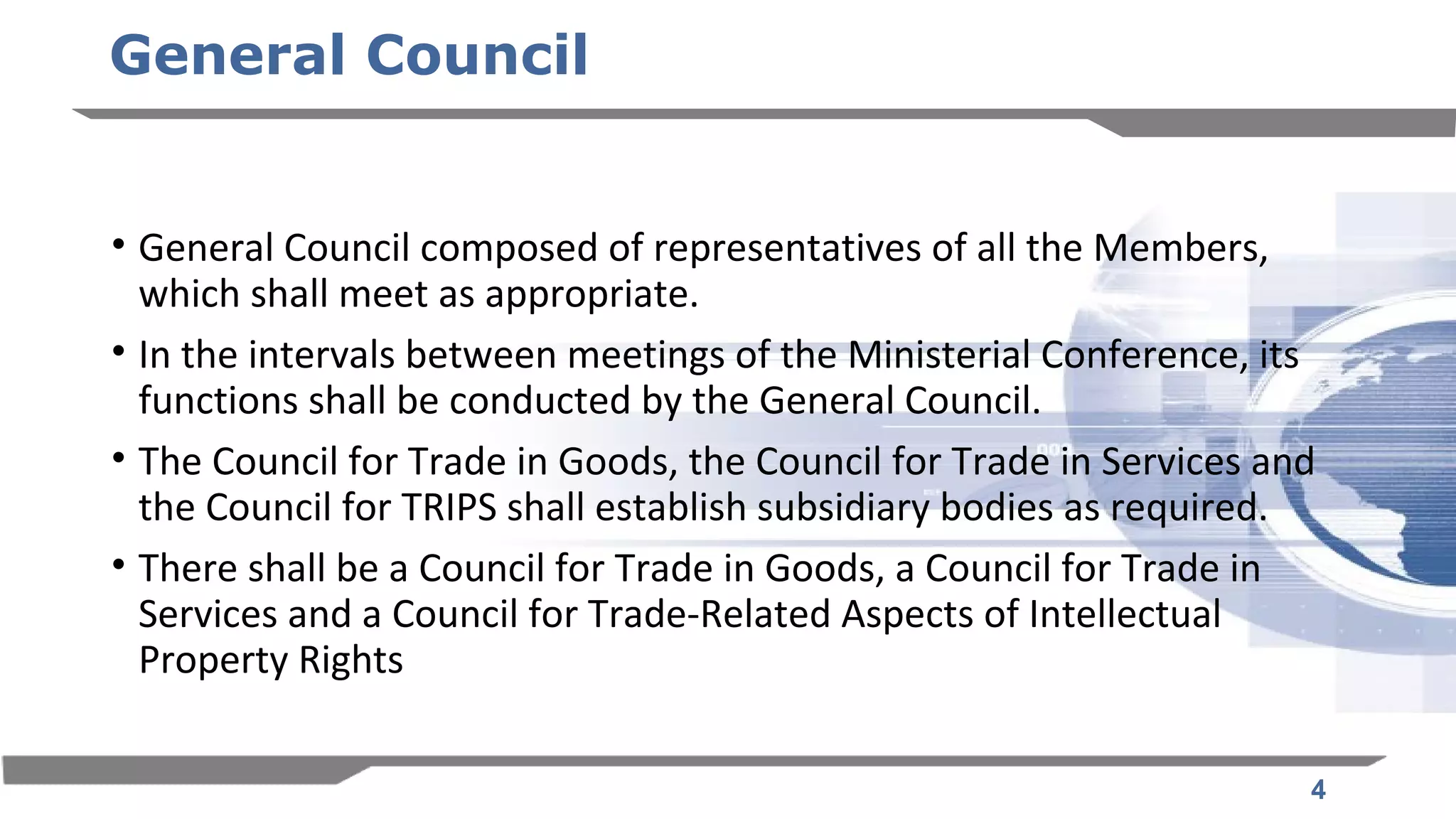 The structure of the WTO | PPT