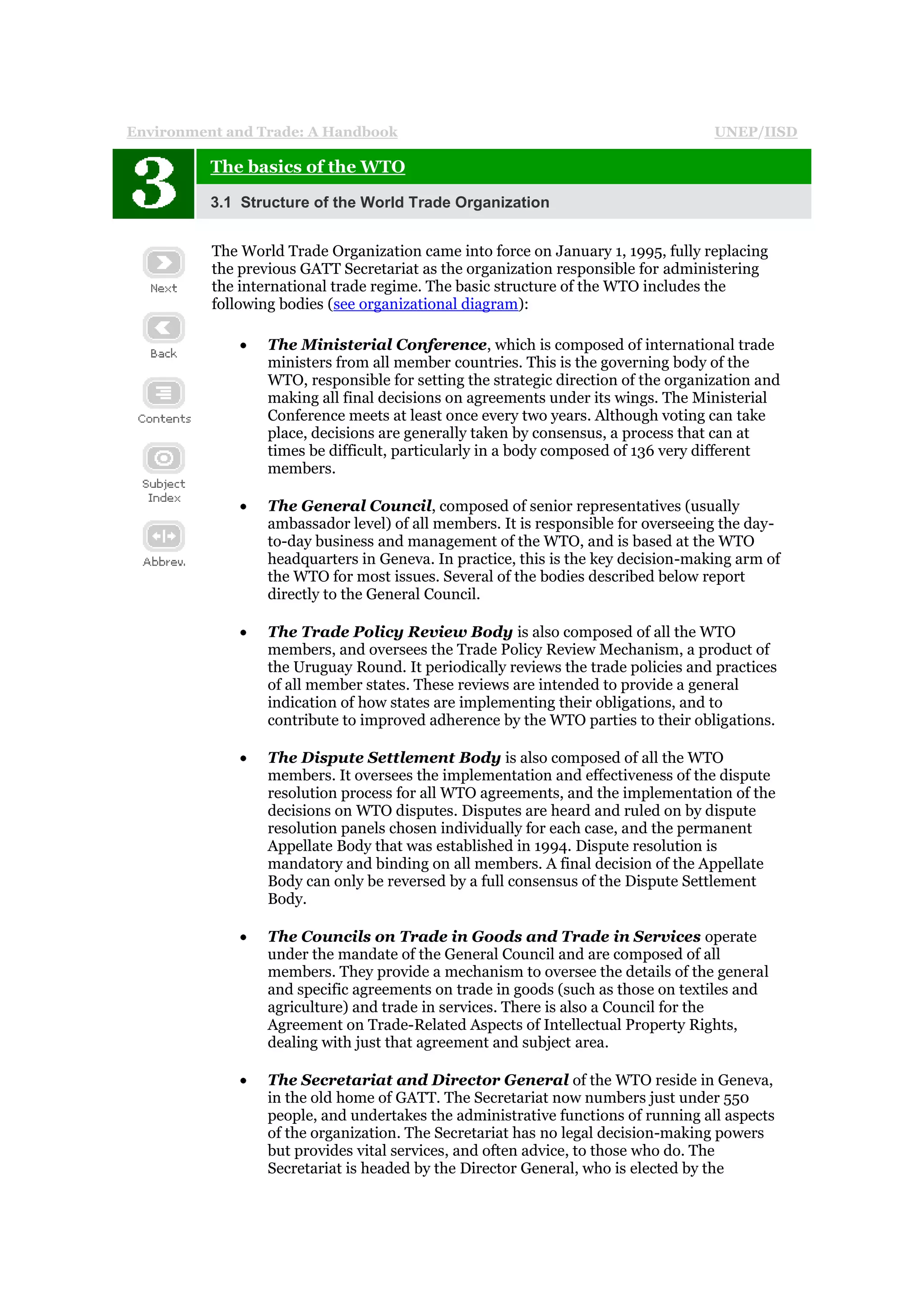 WTO structure by Arun Verma | PDF