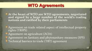 WTO Trade Regulations | PPT