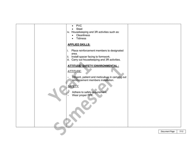 WTP 1043 REINFORCEMENT WORKS.pdf | Education