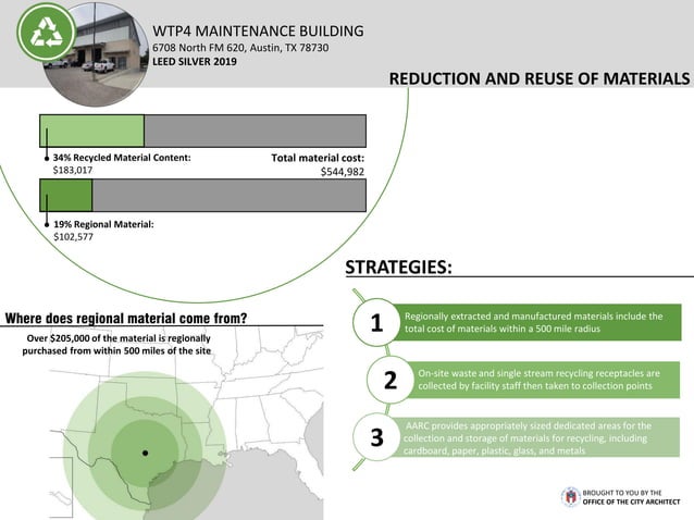 WTP4 Maintenance Building - LEED Report | PPT