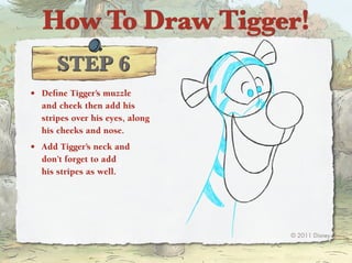 How To Draw Tigger! | PDF