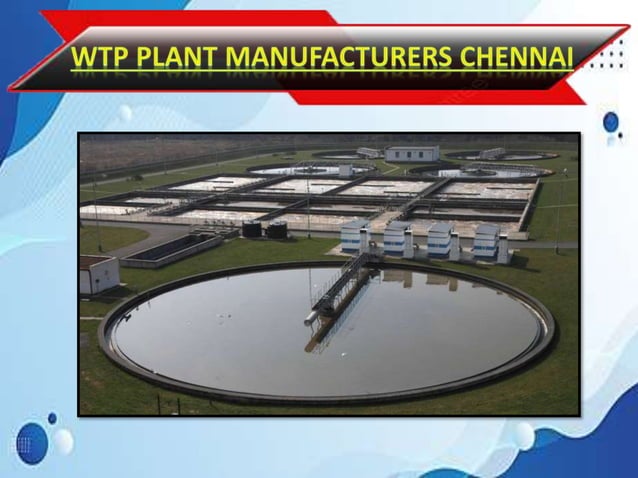 WTP Plant Manufacturers Chennai.pptx