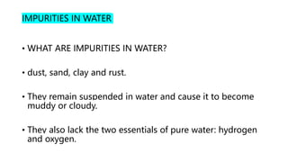 Water treatment plant operation and basics | PPTX