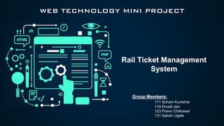 Railway Management system | PPTX