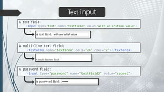 HTML Tables and Forms | PPTX