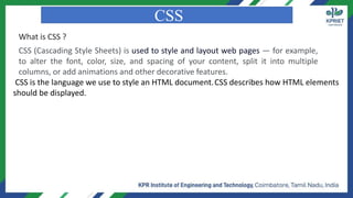 WT CSS | PPT
