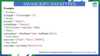 WT JAVASCRIPT | PPT