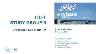 ITU-T Study Group 9 Introduction | PDF