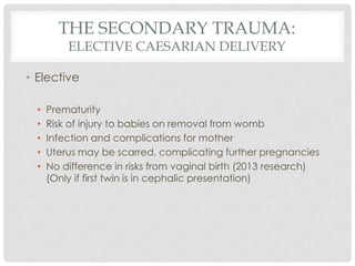 Womb Twin Survivors - healing the trauma | PPTX