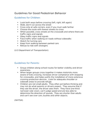 Walk to School Day Planning Guide | PDF