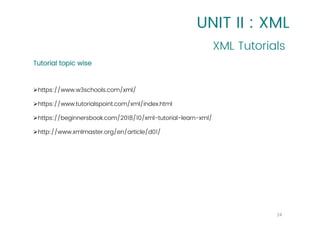 WEB TECHNOLOGIES XML | PDF