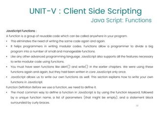 WEB TECHNOLOGIES JavaScript | PDF